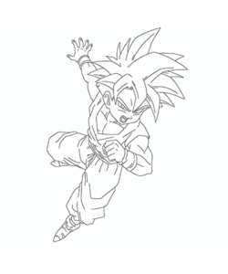 Gohan Coloring Page: Download Free Printable