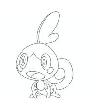 Sobble Pokemon Coloring Page: Download Free Printable