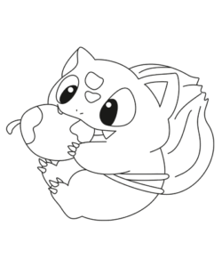 Download Christmas Venusaur Coloring Page: Free Printable Drawings