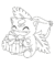 Download Christmas Venusaur Coloring Page: Free Printable Drawings